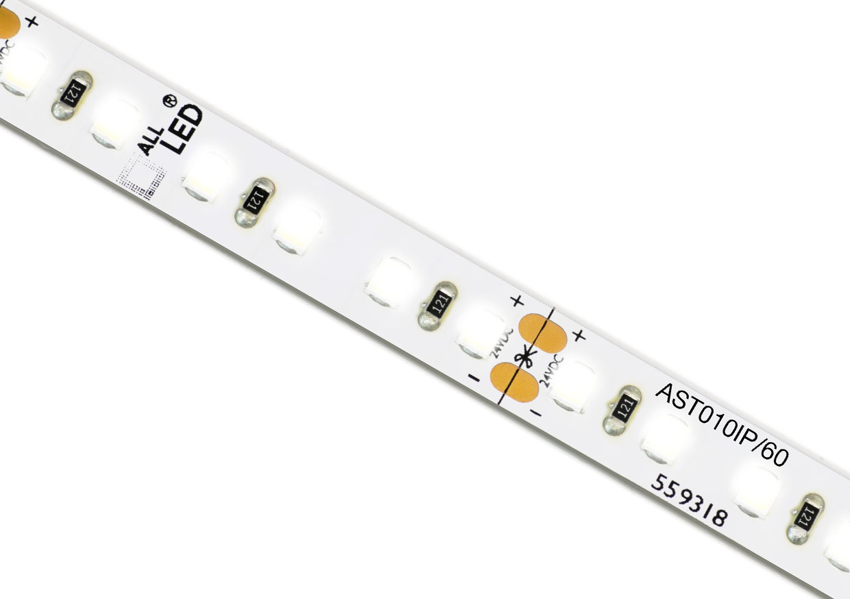ALL LED AST010IP/60 Pro 10w/m IP65 LED Strip 24V Supplied in 30m Reels ...