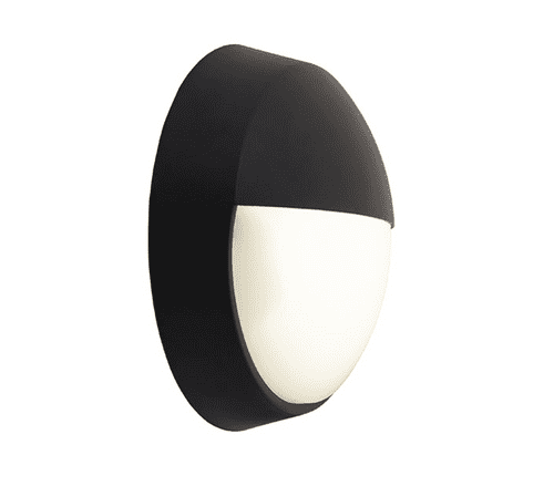 Ansell AHELED/EB Helder 12W LED Circular Eyelid Bulkhead Black