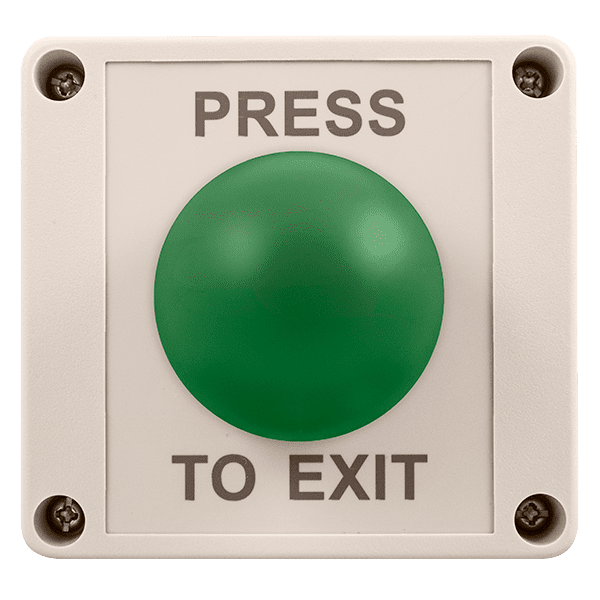 Aperta EVEXITMIP55 External Use Ip55 Push To Exit Button Mushroom