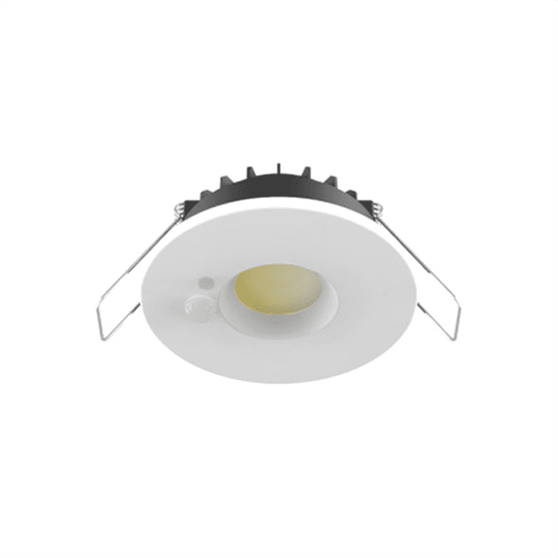 Aurora 100619 6w LED IP65 Fixed Dimmable Downlight PIR White 27/3/4 CCT