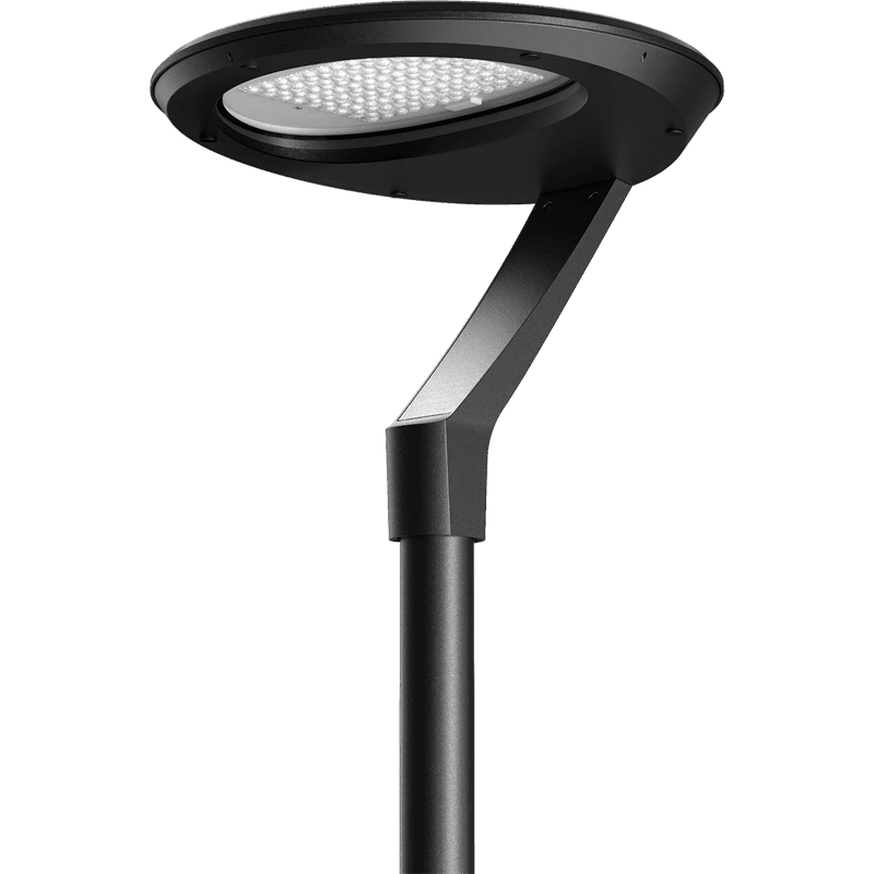 Aurora 302512 40w LED IP66 IK08 Column Head Black 2700k