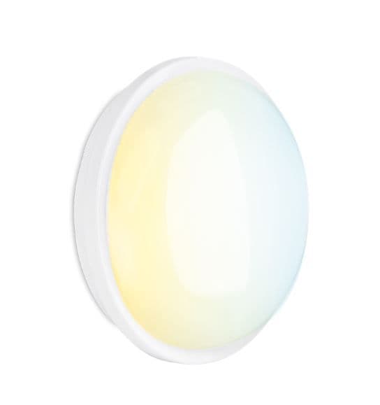 Aurora AU-BH115CS 15W LED IP65 Round Bulkhead White CCT