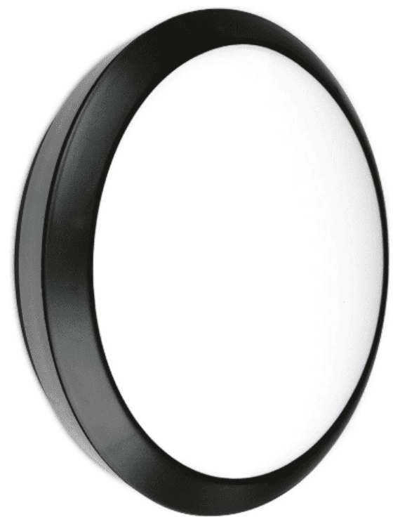Aurora AU-BH28CWSBLK 15/22/28W LED IP66 Round Bulkhead Black CCT