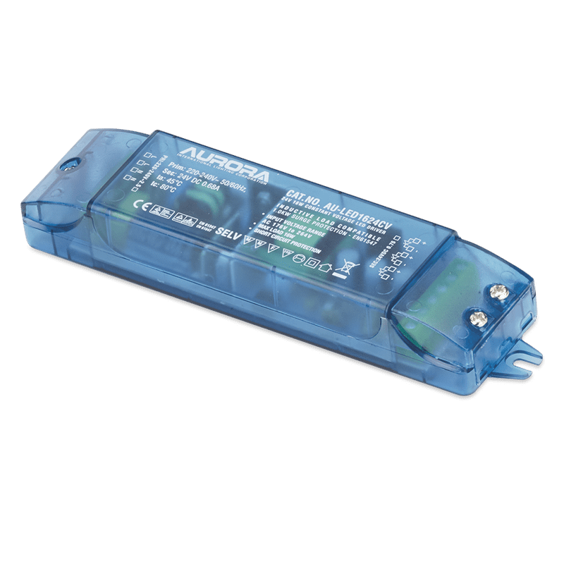 Aurora AU-LED1624CV 1-16W 24V DC Constant Voltage LED Driver