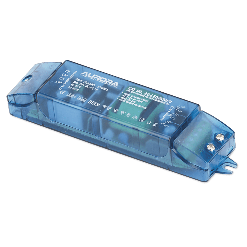 Aurora AU-LED2524CV 1-25W 24V DC Constant Voltage LED Driver