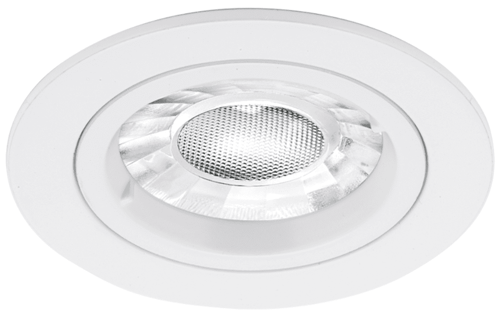 Aurora EN-DLM356W GU10 Fixed Lock Ring Downlight White