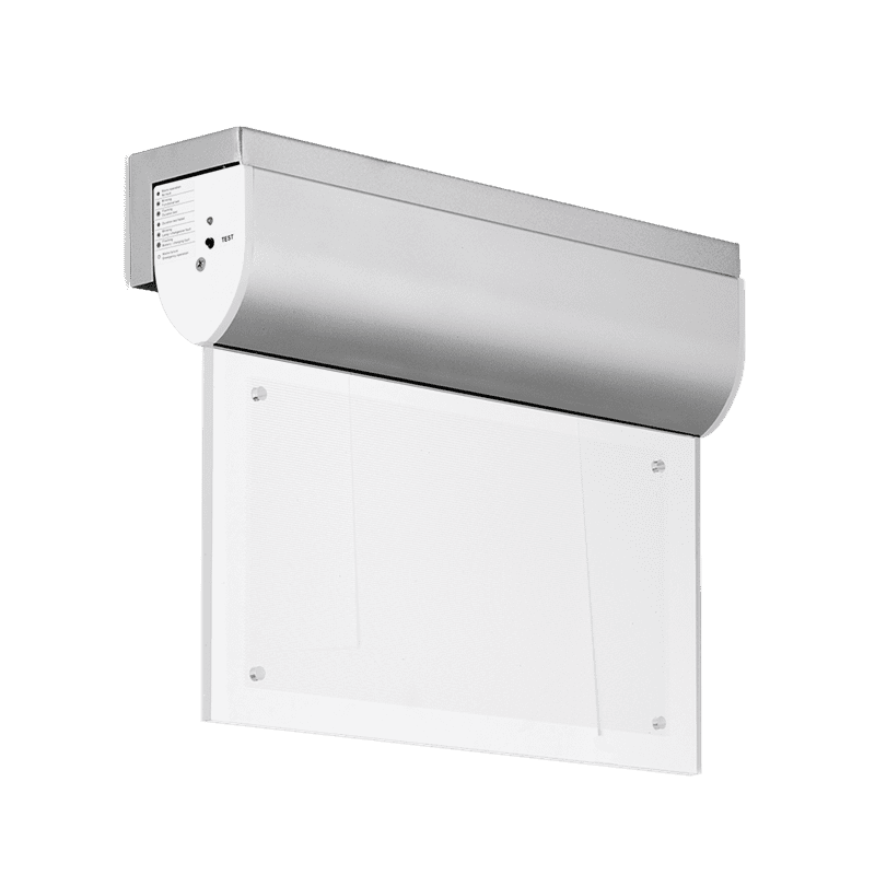 Aurora EN-EMLED21ST 240V 3 3W LED 1/2/3/8h Ceiling Emergency Exit Sign ...