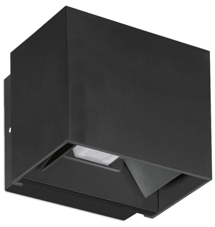 Aurora EN-WL10BLK/40 240V 10W IP65 Single Multi-directional LED Wall ...