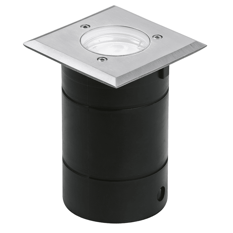 Aurora EN-WU022SS GU10 IP65 100x100mm 304 Stainless Steel Square Walk ...