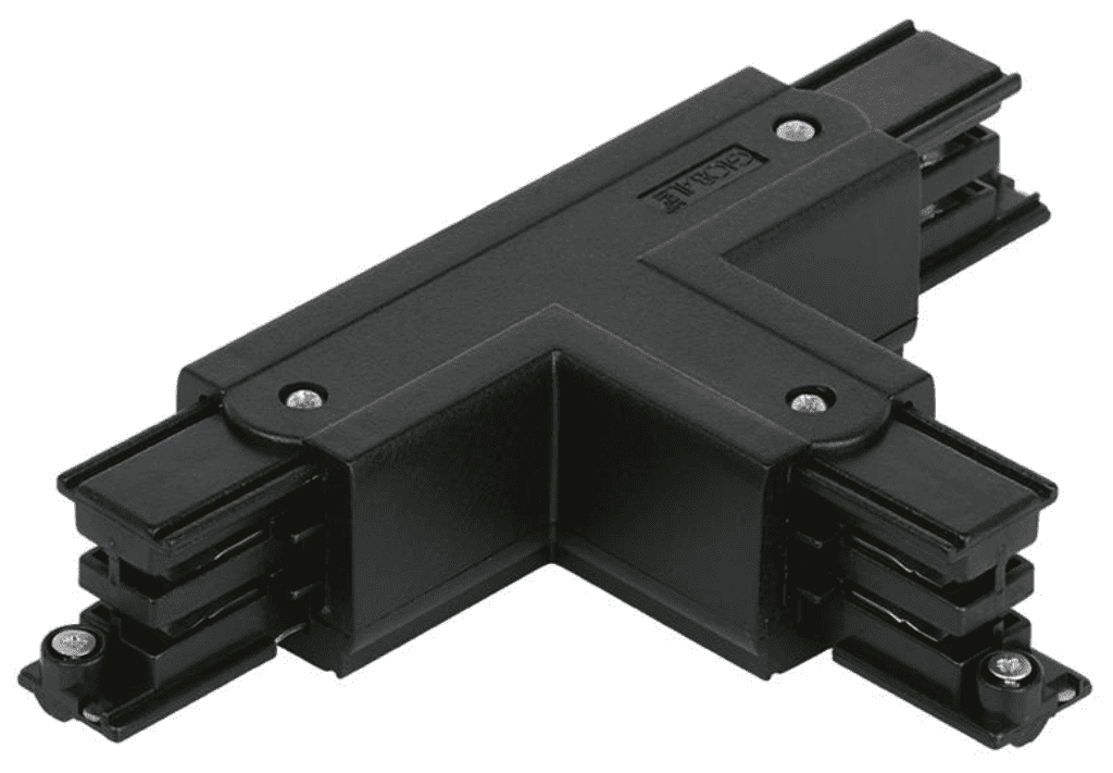 Aurora XTSA36-N 16A 250V Global T Connector A Three Circuit Track Black