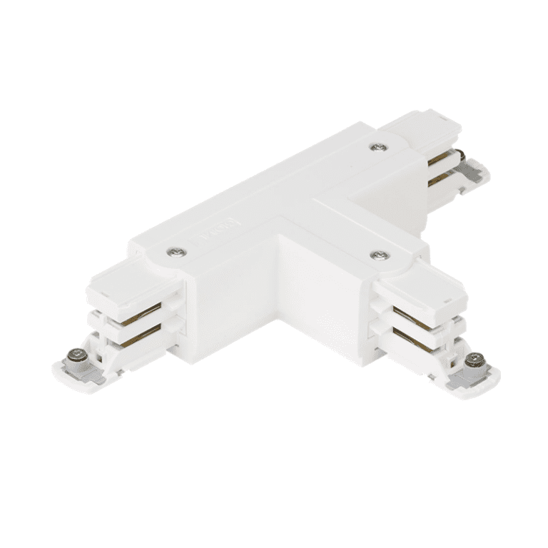 Aurora XTSA39-W 16A 250V Global T Connector B Three Circuit Track White