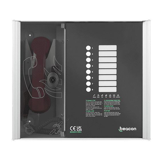 Beacon B1M2 Disabled Refuge 2 Line Master Station