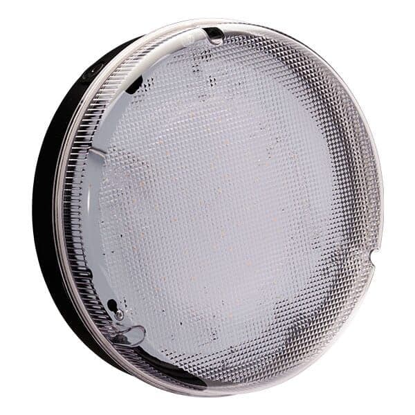 Bell Lighting 10826 14W Utilita LED Bulkhead Round Black w/Clear Bezel
