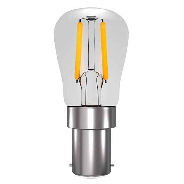 Bell Lighting 60222 Aztex 2W LED CRI90 Filament Pygmy Dimmable SBC ...