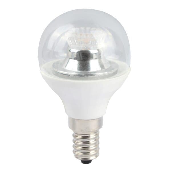 Bell Lighting 60584 4W LED 45mm Dimmable Round Ball Clear SES 4000K