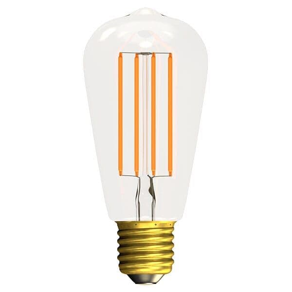 Bell Lighting 60776 3 3W LED Filament Squirrel Cage Clear ES 2700K
