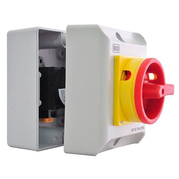 BG Electrical CPRSD425 25A 4P IP65 AC Rotary Isolator Switch