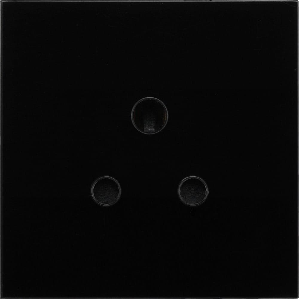 BG Electrical EM2ASB Euro Module 2a Round Pin Unswitched Socket Power ...