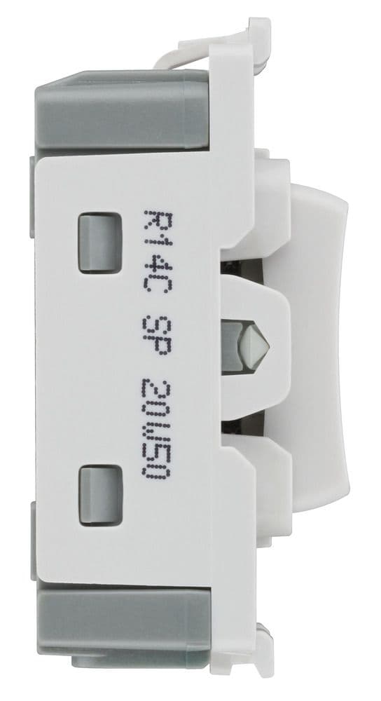 BG Electrical R14C Grid 20AX Switch Module 2 Way Retractive Centre Off ...