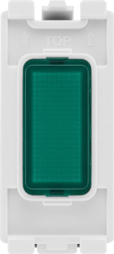 BG Electrical RINGR Grid Indicator Module Green