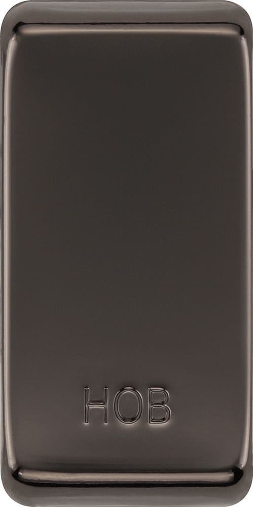 BG Electrical RRHBBN Grid Rocker "Hob" Black Nickel Pack Of 10