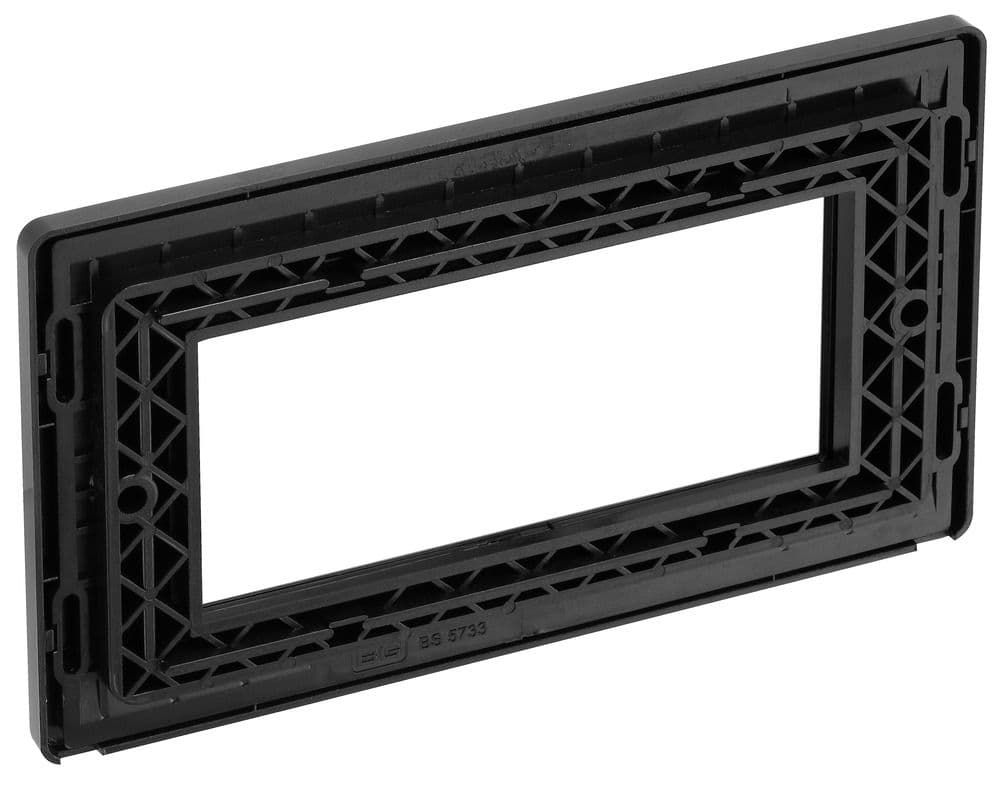 BG Evolve PCDCPEMR4B Polished Copper Rectangular Euro Module Front ...