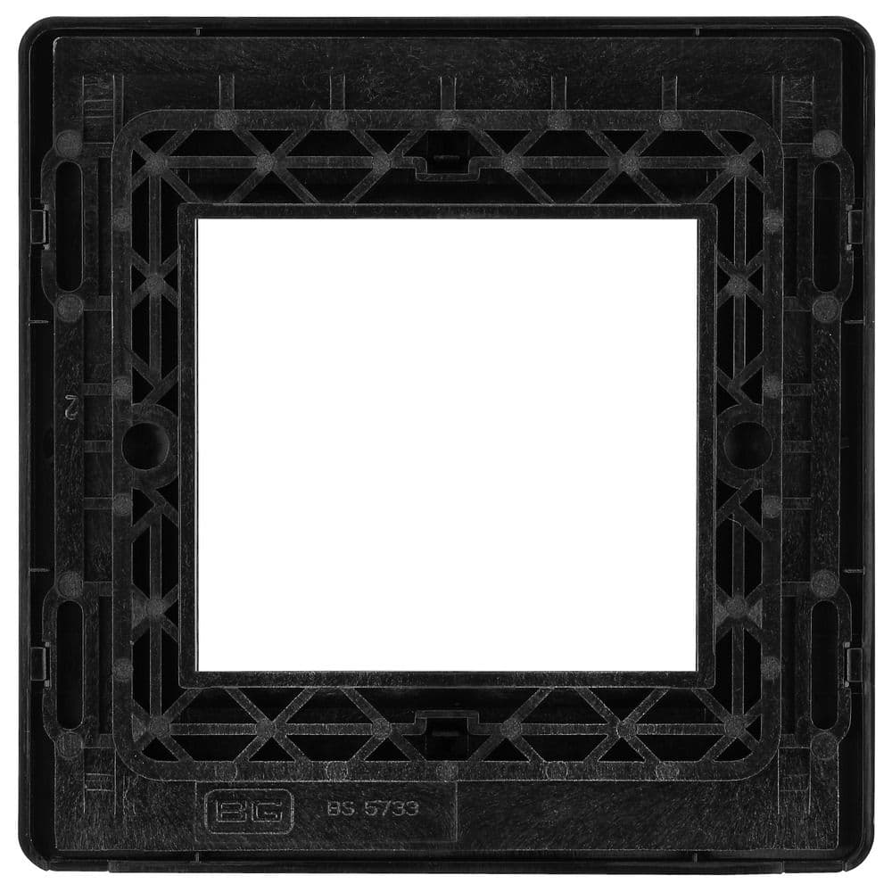 BG Evolve PCDDBEMS2B Matt Blue Square Euro Module Front Plate 2 Module