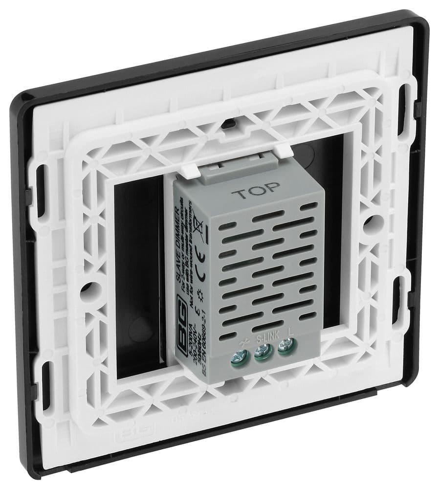 BG Evolve PCDDBTDS1B Matt Blue Single Touch Dimmer Switch 2 Way ...