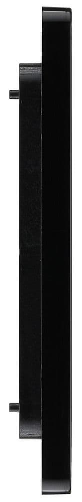 BG Evolve PCDMBEMR4B Matt Black Rectangular Euro Module Front Plate 4 ...