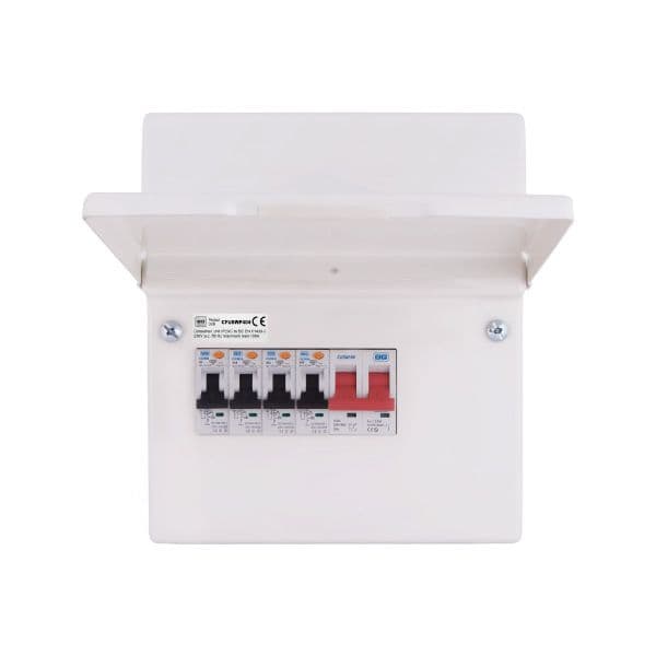 BG Fortress CFUSWP404 Main Switch 100A Populated 10 Way Consumer 4 Type ...