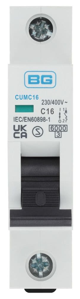 BG Fortress CUMC16 MCB 16A C Curve