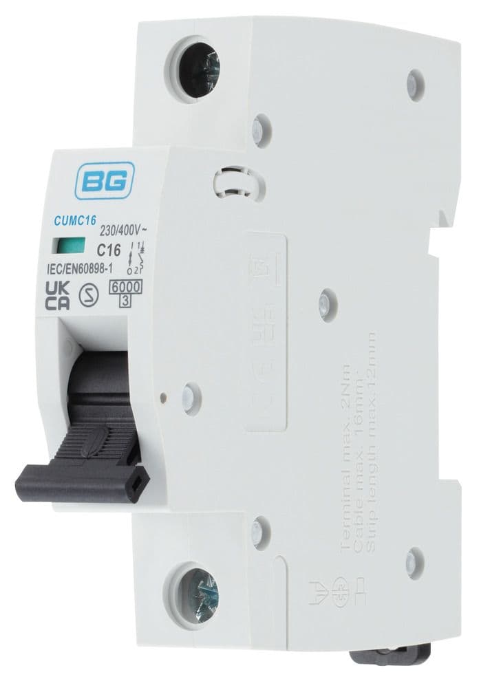 BG Fortress CUMC16 MCB 16A C Curve