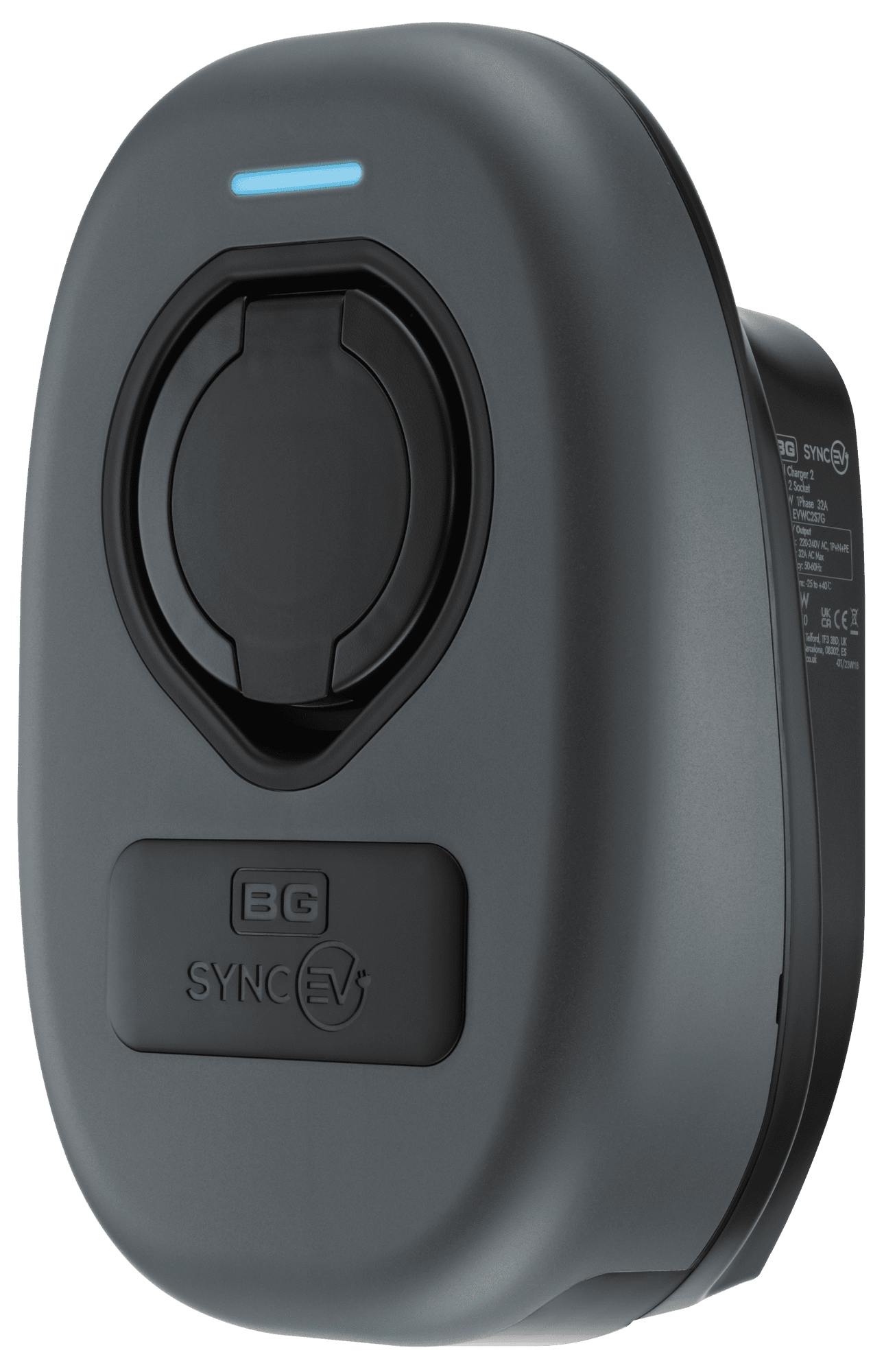 BG Sync EVWC2S7G WiFi 7 4kw EV Charging Socket
