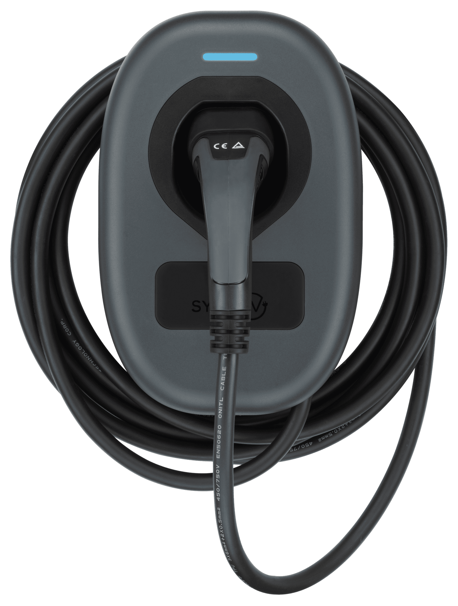 BG Sync EVWC2T7G WiFi 7 4kw EV Tethered Charging Socket Type 2