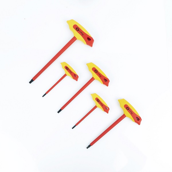 C K Tools T4422 SET Insulated T Handle Hex Keys Set
