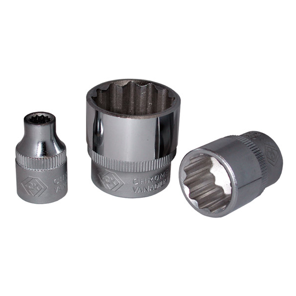 C K Tools T4690M 24 Socket Bi-Hex 1/2in Drive 24mm