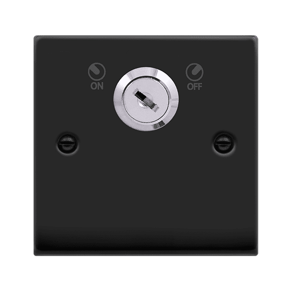 Click Deco VPMB660 20AX DP Lockable Switch Matt Black