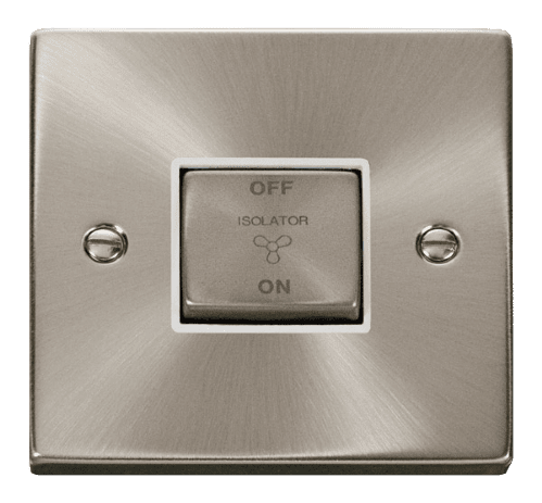 Click Deco VPSC520WH 10A 1 Gang Ingot 3 Pole Fan Isolation Switch ...