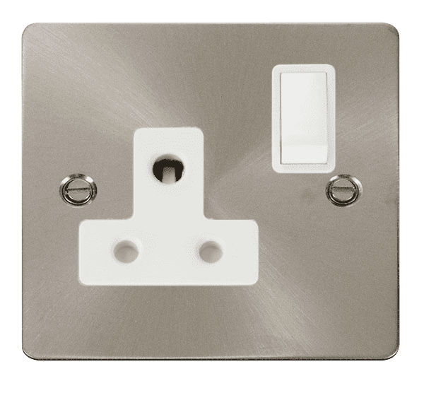 Click Define FPBS034WH 1 Gang 15a Round Pin Switched Socket Outlet ...