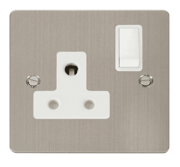 Click Define FPSS034WH 1 Gang 15a Round Pin Switched Socket Outlet ...