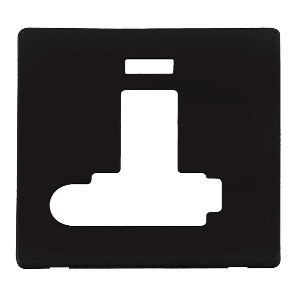 Click Definity SCP352MB 13A Fused Spur Switched FO Neon Lock Plate Matt ...