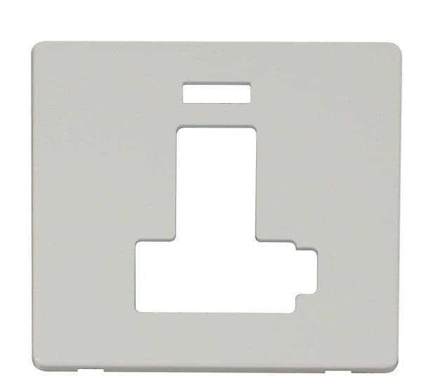 Click Definity SCP452PW Switched Spur Neon Lockable Cover Plate - Polar ...
