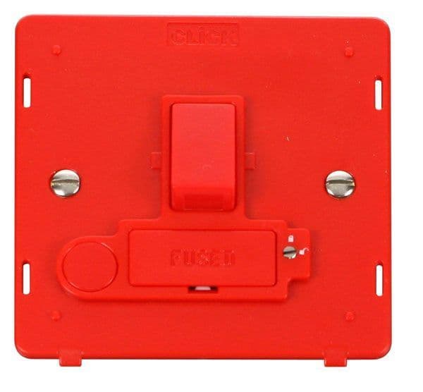 Click Definity SIN256RD 3A Fused Switch Spur Unit With Flex Outlet ...