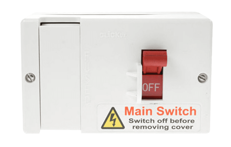 Click Essentials DB701 80A Fused Main Switch Lockable