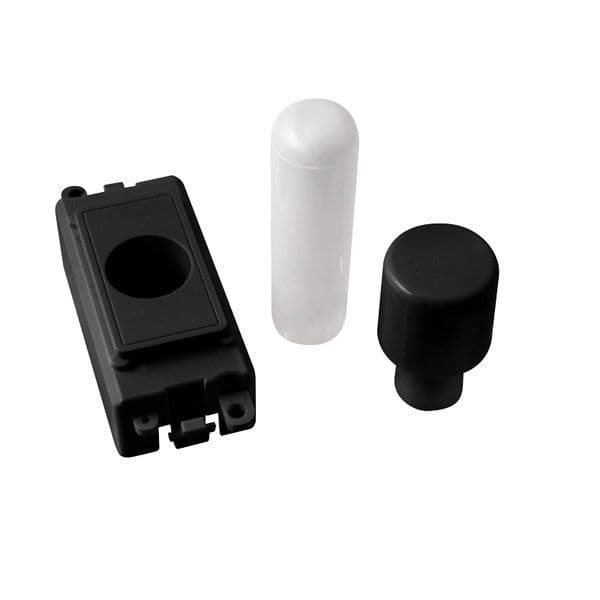 Click Grid Pro GM050BK 1 Module Dimmer Mounting Kit - Black