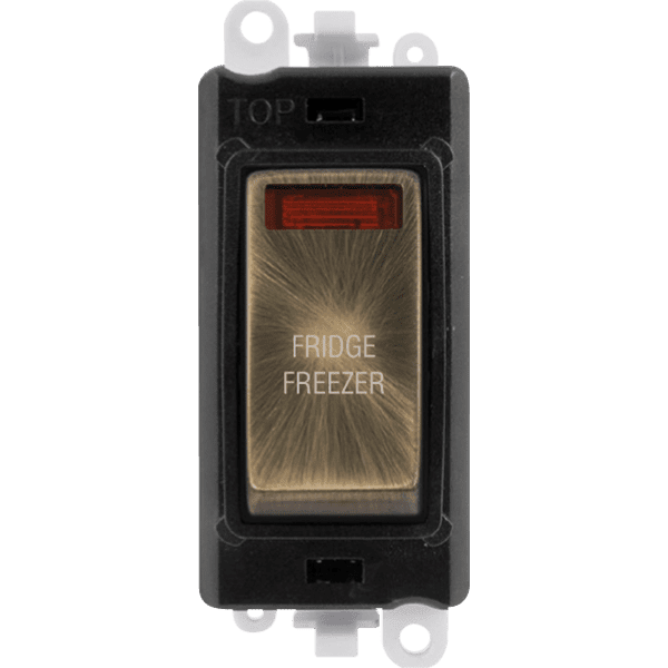 Click Gridpro GM2018NBKAB-FF 20AX DP Switch With Neon Module Fridge ...