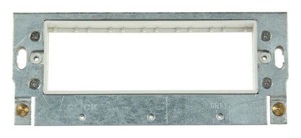 Click Mini Grid GR100PW 6 MiniGrid Degree Module Yoke - Polar White