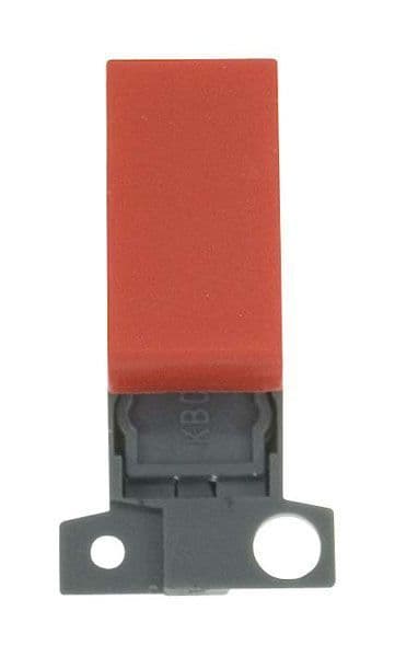 Click Mini Grid MD002RD 2 Way 10AX Switch Red