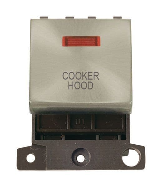 Click Mini Grid MD023SCCH 20A DP Ingot Switch With Neon Cooker Hood ...