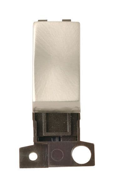 Click Mini Grid MD028SC 10AX Intermediate Ingot Switch - Satin Chrome
